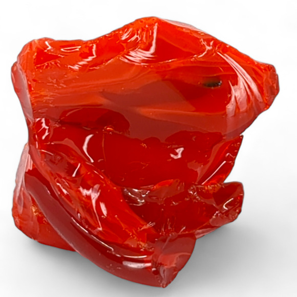Unbranded | Jewelry | Amberina Ruby Art Glass Cullet Swirl Slag Glass ...